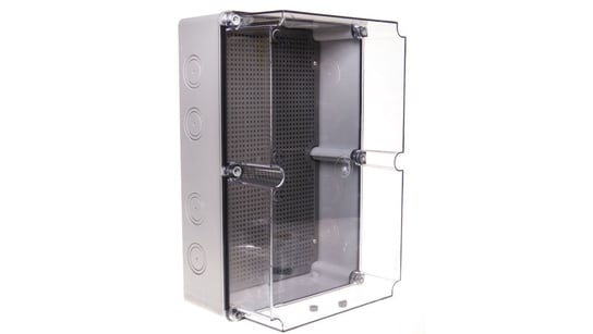 Obudowa hermetyczna natynkowa z płytą PMT5 348x228x166mm IP65 szara OH ...