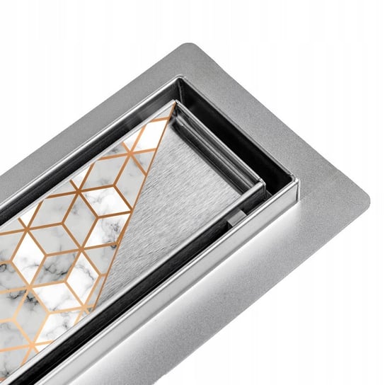 ODPŁYW LINIOWY DL01 FIX G1 SATIN 70 CM - Hydrosan | Sklep EMPIK.COM