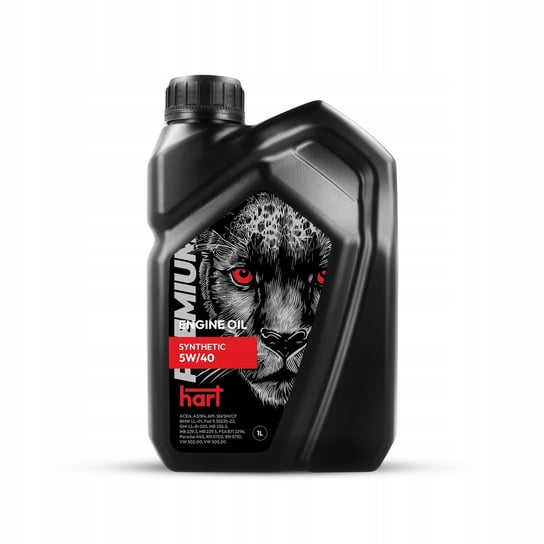 OLEJ SILNIKOWY HART 5W/40 SN/SM/CF 1L SYNTHETIC - Inna marka ...