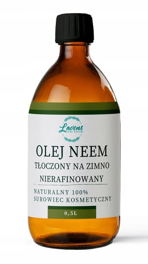 Olejek Neem Nierafinowany Naturalny Tłoczony na Zimno do Ciała Rośliny 0,5l | Sklep EMPIK.COM