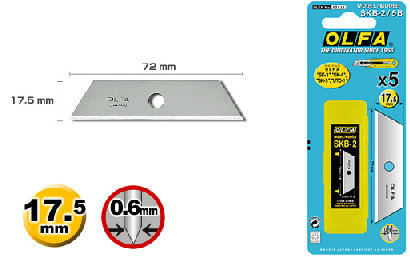 Olfa Ostrze trapezowe RSKB-2/5 5szt - OLFA | Sklep EMPIK.COM