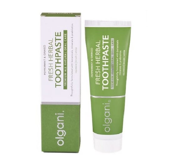 Olgani, Fresh Herbal Toothpaste, Mięta Pieprzowa I Ginko Pasta ...