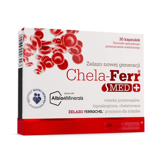 Olimp Chela Ferr Med 30 Kaps. | Sklep EMPIK.COM