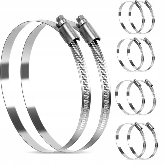 Opaski Zaciskowe Ślimakowe Metalowe Cybanty Obejmy skręcane 50-70mm 10 Szt - blurr | Sklep EMPIK.COM