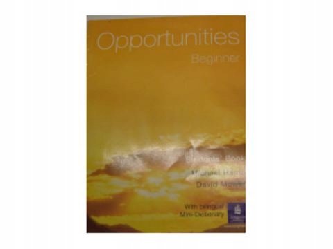 OPPORTUNITIES BEGINNER STUDENTS BOOK - Mower David | Książka w Empik