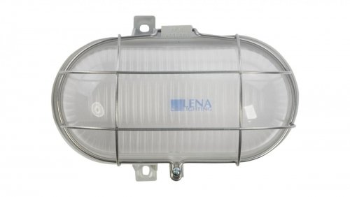Oprawa kanałowa 1x100W E27 IIkl. 230V IP44 OVAL 100 100079 - LENA LIGHTING | Sklep EMPIK.COM