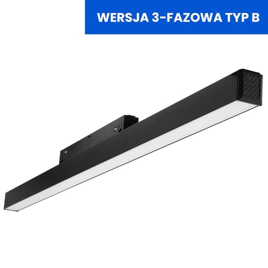 Oprawa liniowa magnetyczna do szyn 3-fazowych 808 Domeno LED 20W 4000K ...