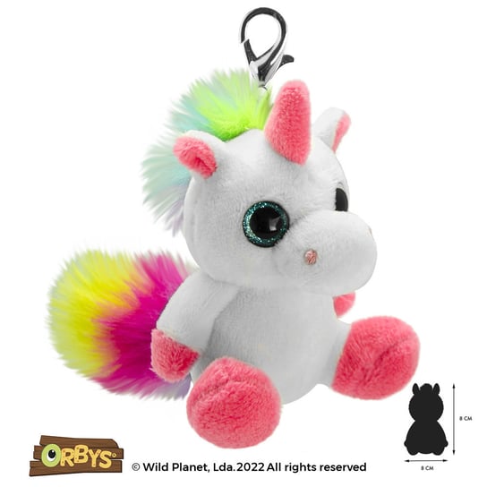 Orbys, Pluszowy brelok Jednorożec - Orbys | Sklep EMPIK.COM