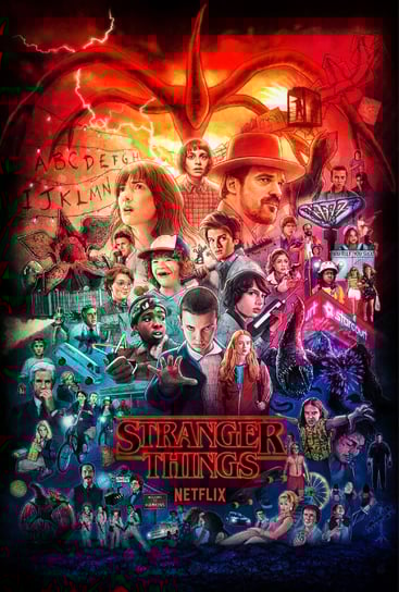 Oryginalny Plakat Stranger Things 2 40x30 cm - Atram | Sklep EMPIK.COM