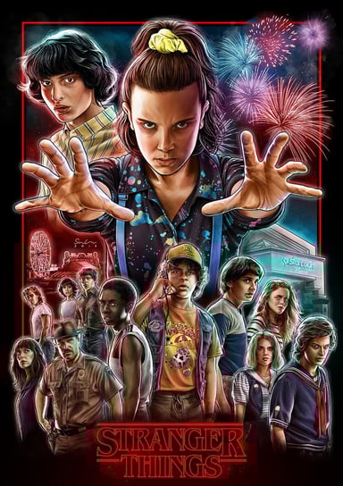Oryginalny Plakat Stranger Things 4 40x30 cm - Atram | Sklep EMPIK.COM