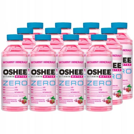 Oshee Vitamin Water Zero Napój niegazowany smak czerwonych winogron ...
