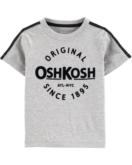 OSHKOSH - T-shirt Logo popielaty - OSHKOSH | Sklep EMPIK.COM