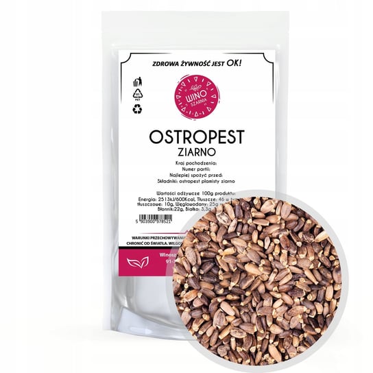 Ostropest plamisty ziarno - 1kg | Sklep EMPIK.COM