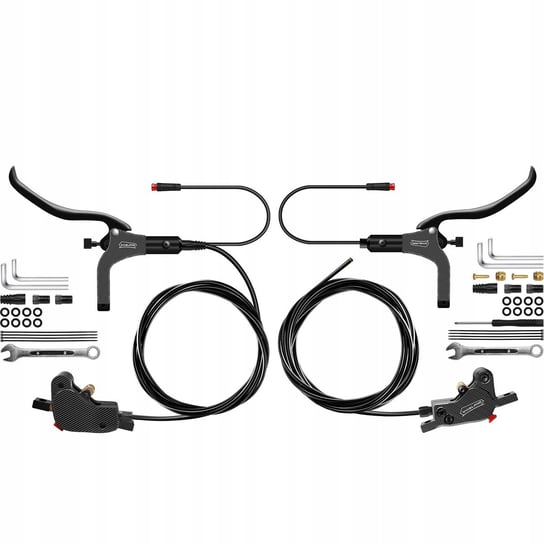 Outlet DYISLAND LD200 Hydrauliczny Zestaw Hamulców Tarczowych do E-Bike ...