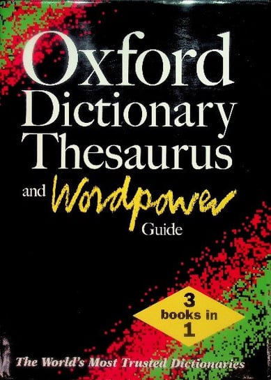 Oxford Dictionary Thesaurus - Opracowanie zbiorowe | Książka w Empik