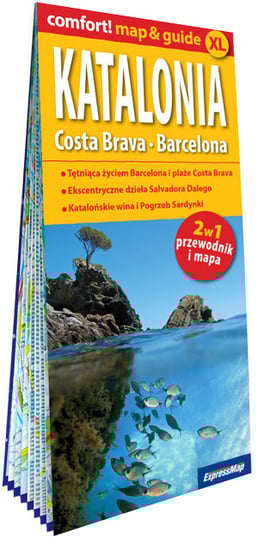 Pakiet: Katalonia. 2w1. Przewodnik i mapa - Opracowanie zbiorowe | Książka w Empik