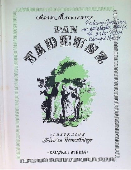 Pan Tadeusz - W opisie | Książka w Empik