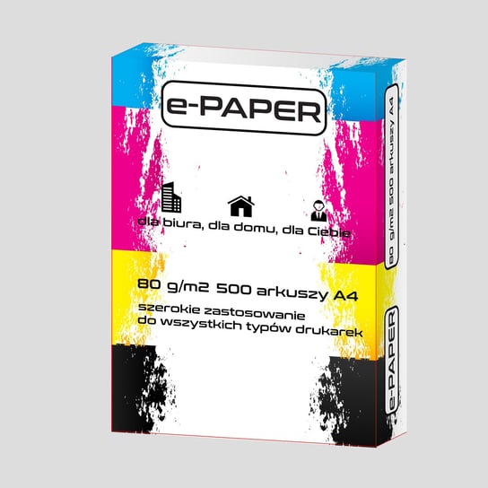Papier Biurowy E-Paper Format A4 80Gr 500 Arkuszy - Inna marka | Sklep ...