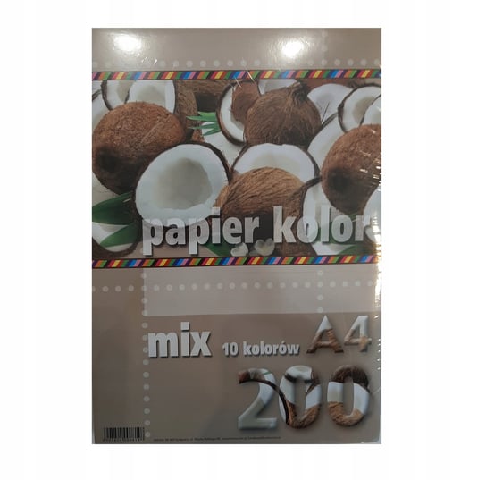 Papier Mix A4-200 Kolorowy 10 Kol. Kreska - Kreska | Sklep EMPIK.COM
