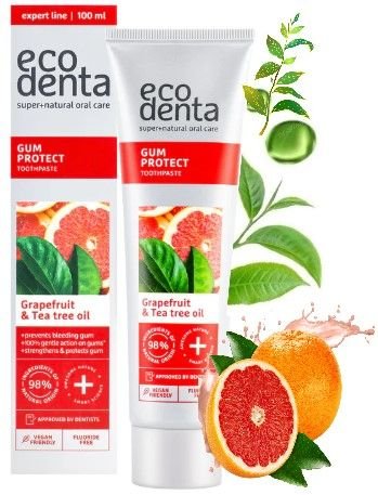 Pasta do zębów GUM PROTECTION Wrażliwe Dziąsła BEZ FLUORU 100ml ...