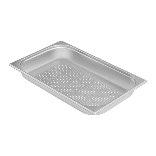 Perforowany pojemnik gastronomiczny stalowy GN1/1 gł. 65 mm - Royal Catering | Sklep EMPIK.COM