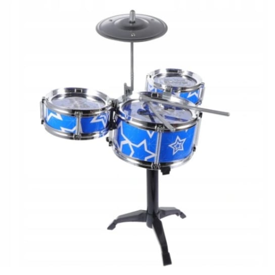 PERKUSJA DLA DZIECI 5 BĘBNÓW + TALERZ PAŁECZKI ZABAWKA GRAJĄCA ...