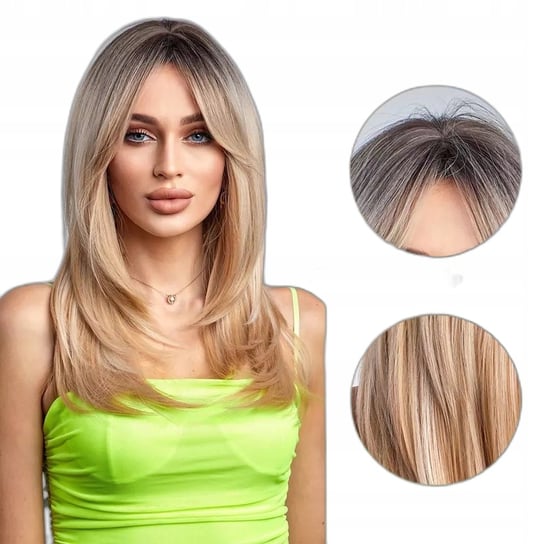 Peruka blond, peruki damskie. Jak naturalna! | Sklep EMPIK.COM