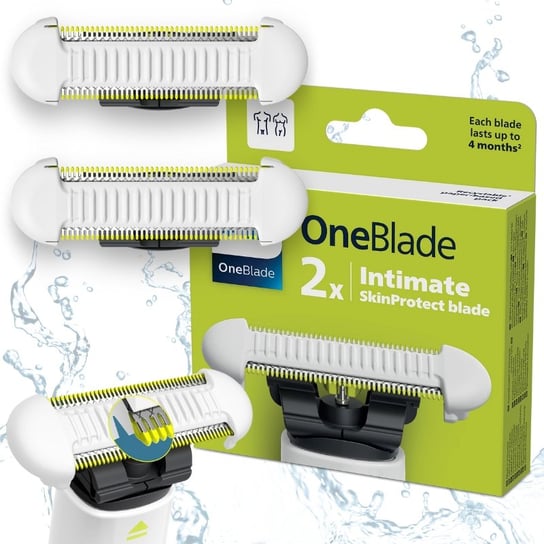 Philips OneBlade Intimate QP229 Oryginalne Ostrza 2 Sztuki - Philips ...