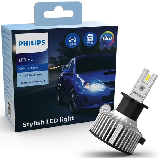 Philips Żarówki Led H3 Ultinon Pro3021 - Philips | Motoryzacja EMPIK