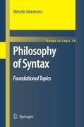 Philosophy of Syntax - Talasiewicz Mieszko | Książka w Empik