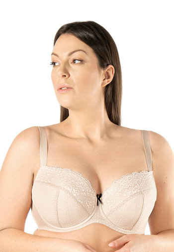 Pia Biustonosz Usztywniany Koronkowy 75F - Nipplex | Moda Sklep EMPIK.COM