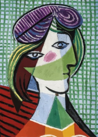 PICASSO Głowa kobiety PLAKAT B1 100x70cm kubizm art sztuka malarstwo ...