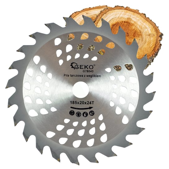 Piła Tarcza Widiowa Do Cięcia Drewna 185X20 24 Zęby Tnące Geko G78045 - Geko | Sklep EMPIK.COM