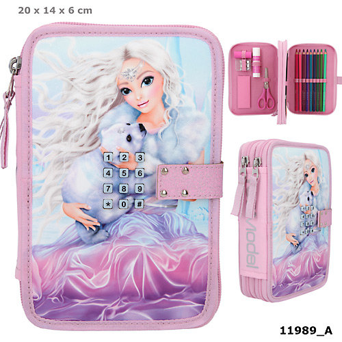 Piórnik 2-Komorowy Z Wyposażeniem Na Kod Top Model Iceworld 11989A ...