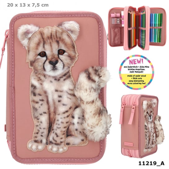 Piórnik 3-Komorowy Z Wyposażeniem Top Model Urban Jungle 11219A ...