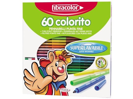 Pisaki Colorito x 60 w pud. Fibracolor - Fibracolor | Sklep EMPIK.COM