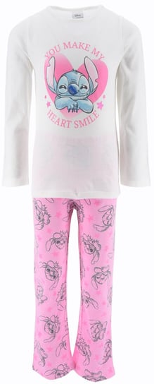 Piżama dla dziewczynki Disney - Lilo i Stitch, bawełna, rozmiar 116 cm - Disney | Sklep EMPIK.COM