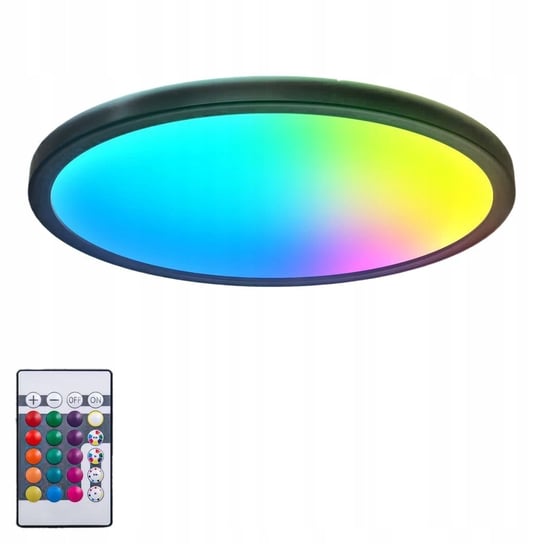 Plafon Na Pilota - Ultra Cienki - 15W LED Rgb + W - Barwa Neutralna ...
