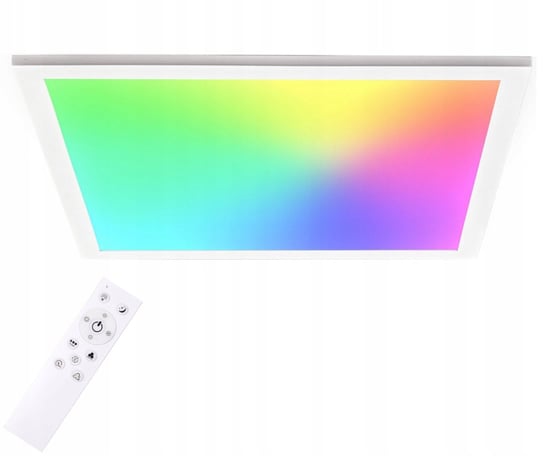 Plafon - Panel LED 16W Zmienne Barwy + Rgb - Na Pilota - Pokój ...