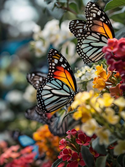 Plakat 15x20cm Motyle Na Łące - Zakito Posters | Sklep EMPIK.COM