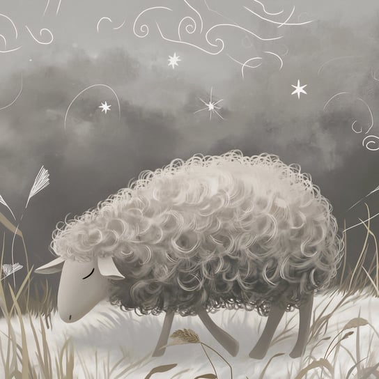 Plakat 40x40cm Bujna Owca - Zakito Posters | Sklep EMPIK.COM