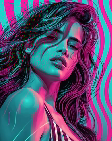 Plakat 40x50cm Neonowy Wzrok - Zakito Posters | Sklep EMPIK.COM Plakat 40x50cm Neonowy Wzrok - Zakito Posters | Sklep EMPIK.COM