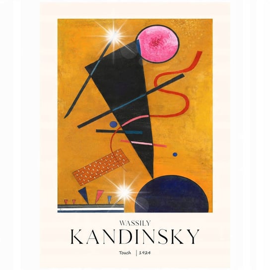 Plakat 70x50 KANDINSKY abstrakcja artysta nowoczesny sztuka art 20 ...