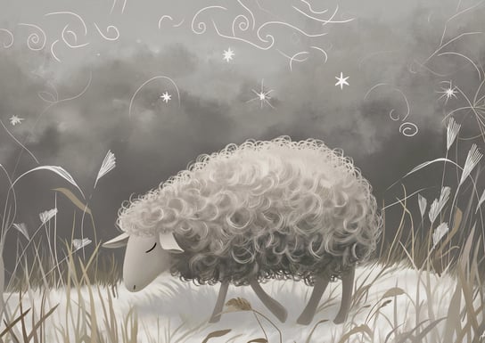 Plakat 84x59,5cm Bujna Owca - Zakito Posters | Sklep EMPIK.COM