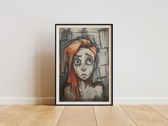 Plakat - Anxiety 30x40 - Harry Monkey | Sklep EMPIK.COM