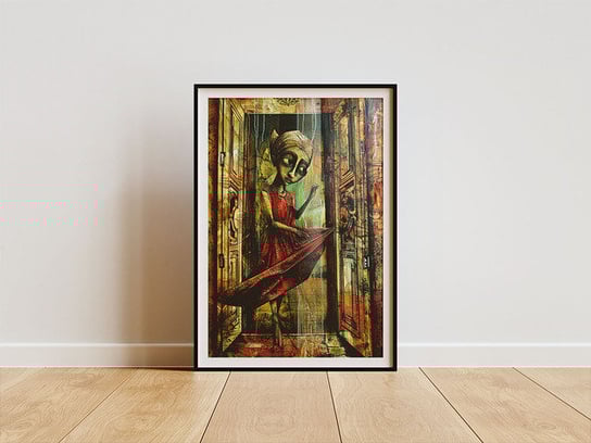 Plakat - Baroque Lady 21x30 - Harry Monkey | Sklep EMPIK.COM