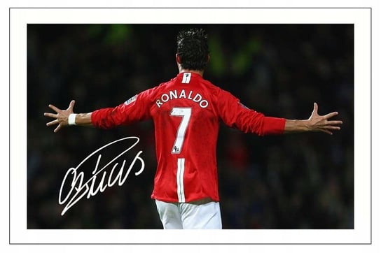 Plakat CRISTIANO RONALDO CR7 MANCHESTER UNITED 100x70 cm #115 - Atram ...
