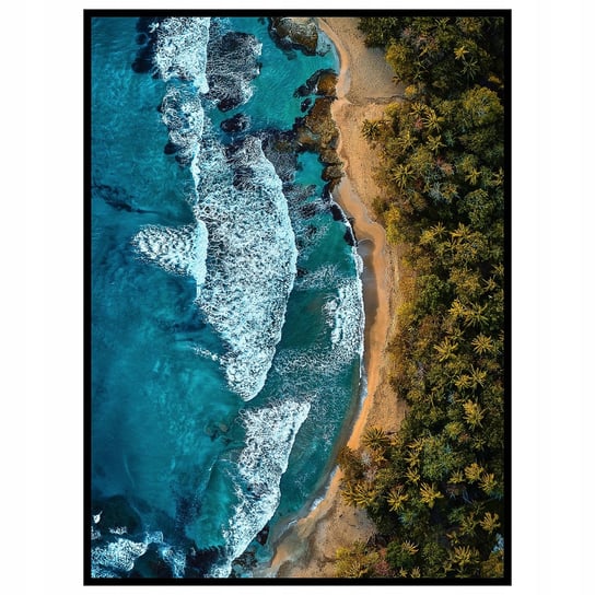 Plakat do biura 50x70 morze krajobraz plaża - Fotopp | Sklep EMPIK.COM
