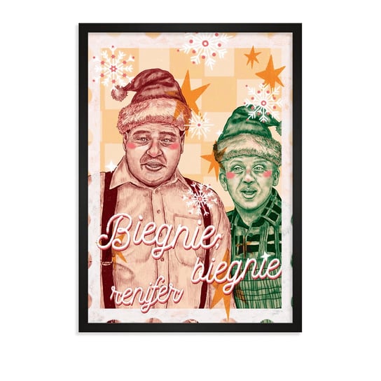 Plakat filmowy serialowy - Renifer (Miodowe lata) 30x40 cm serial ...