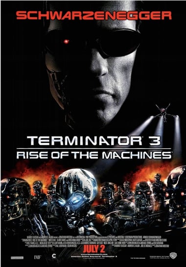 Plakat filmowy Terminator 3 (2003) Obraz 100x70 cm #1 - Atram | Sklep ...